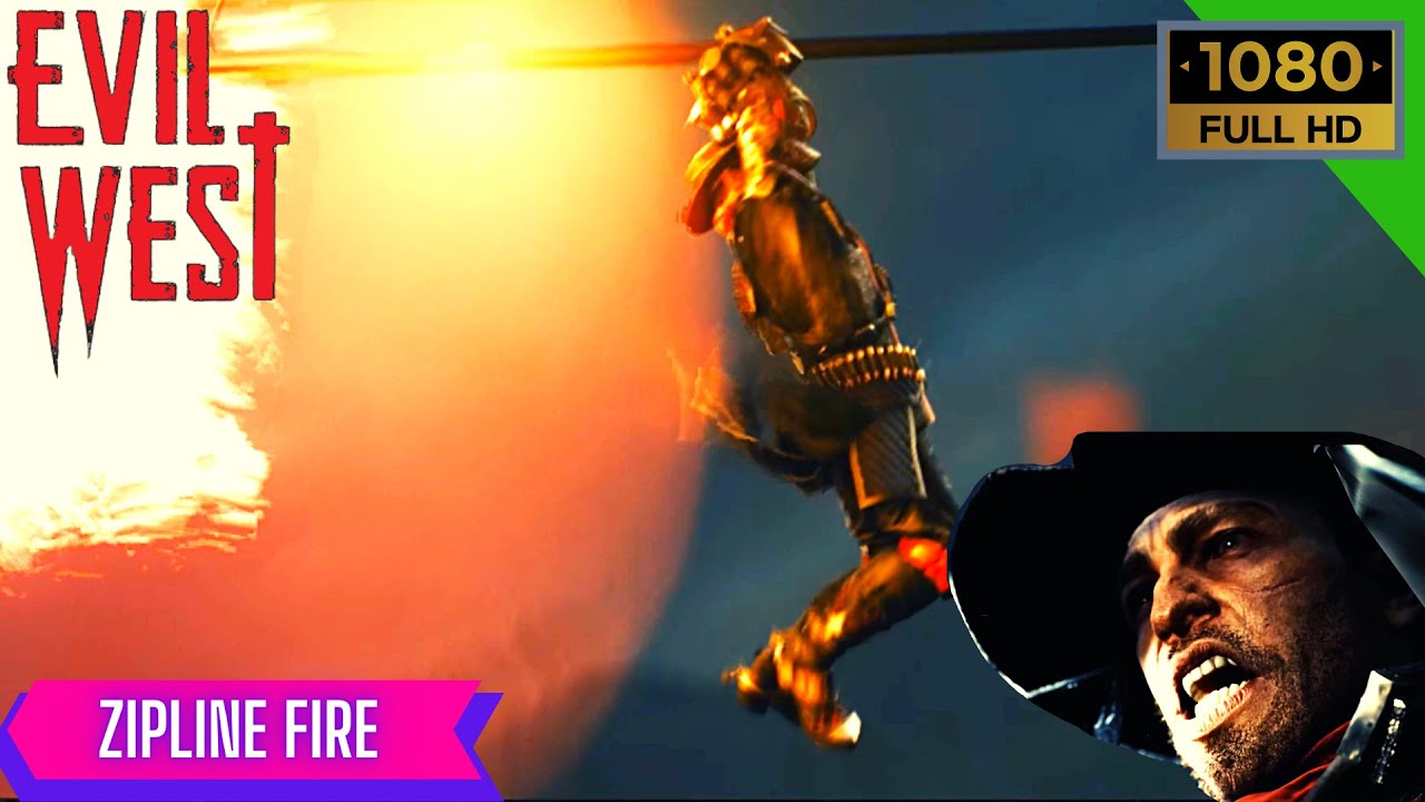 Zipline Through Oil Fields Fire !! - YouTube