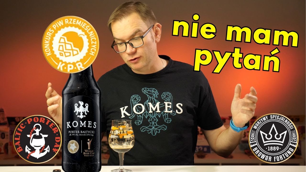 Komes Porter Bałtycki 2023 - Browar Fortuna - YouTube