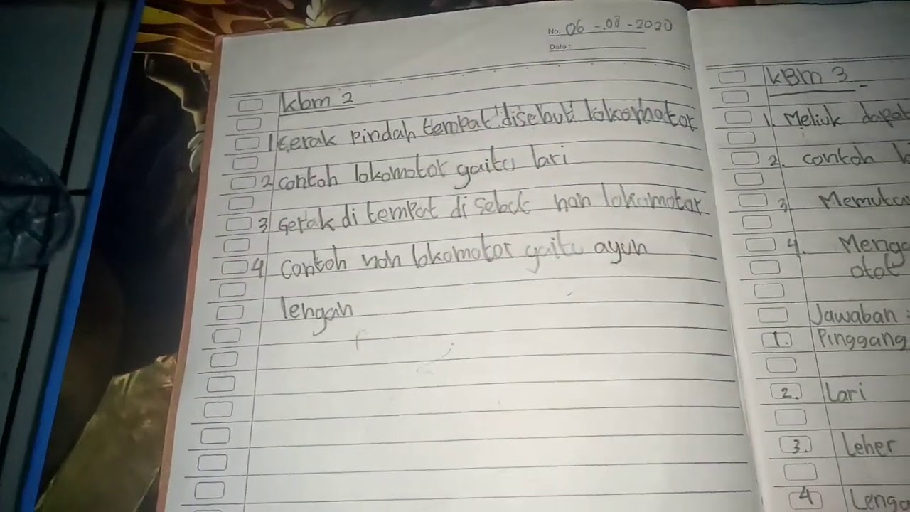 REVAN GILANG SETIAWAN 2E SDN PONDOK BENDA 02 PAMULANG ulangan PJOK KBM ...