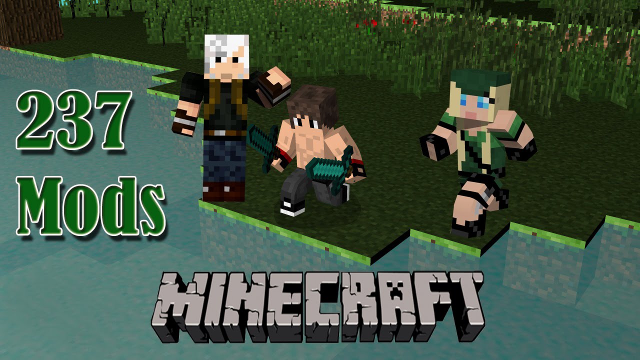 Minecraft - 237 Mods - Começando uma nova aventura. #01 - YouTube