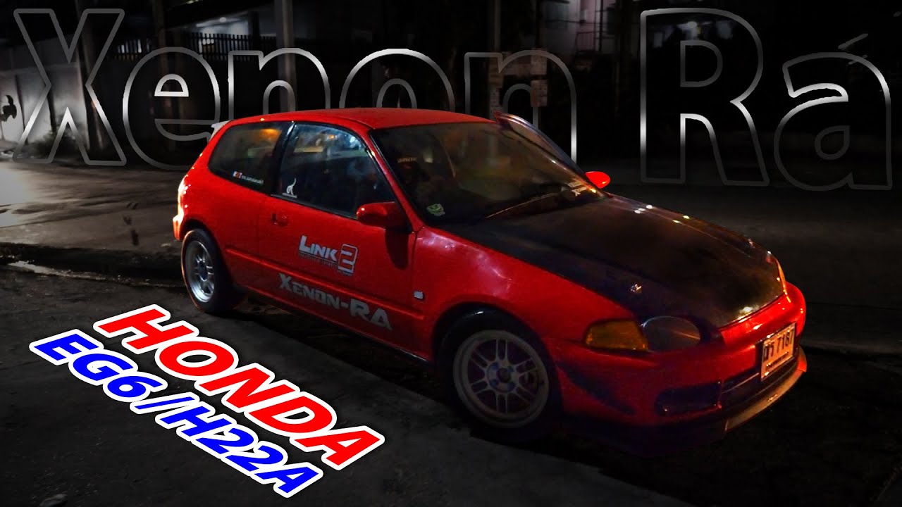 H22A!! Honda red eg6 (Tuning)รถ CIVIC EG6 - YouTube