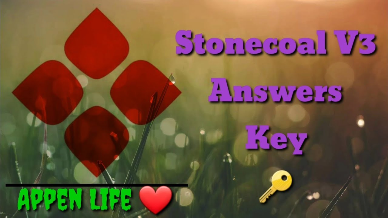 Stonecoal v2 answer key | stonecoal v3 answer key | Work from home # ...
