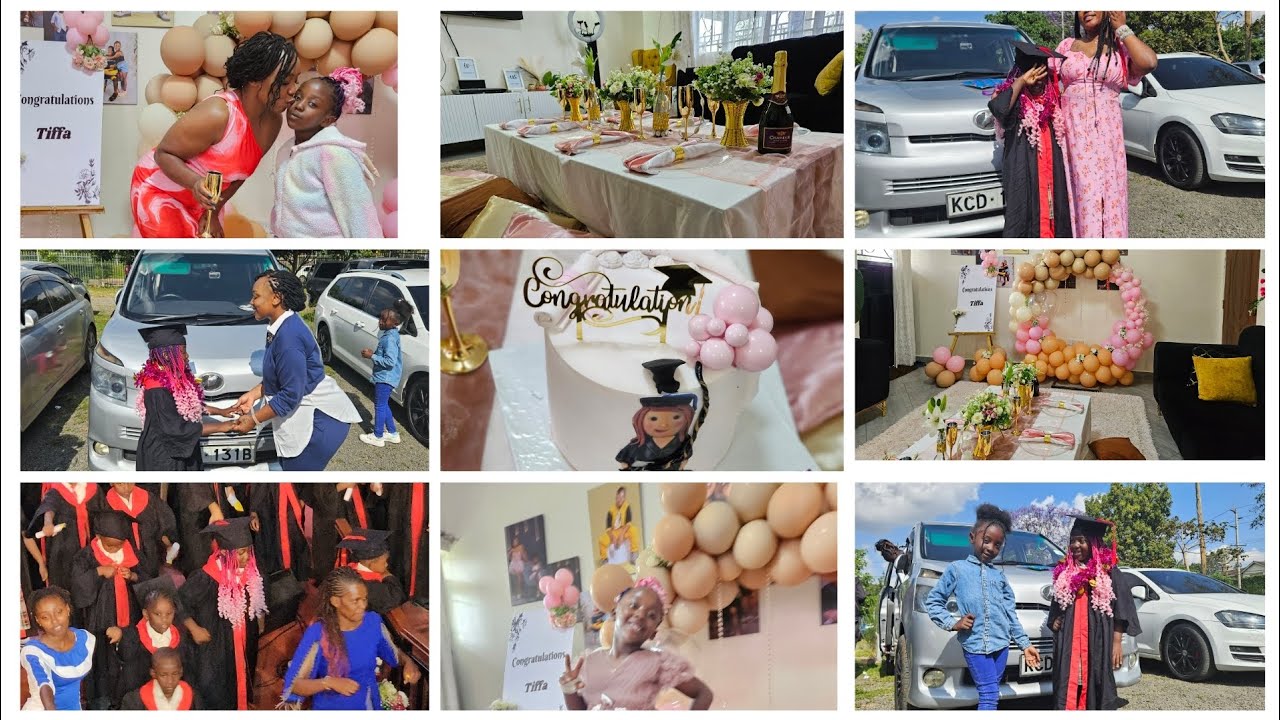 Graduation party VLOG//Class of 2024//pp2 GRADUATE//Tiff party 🥳 🎉 ...