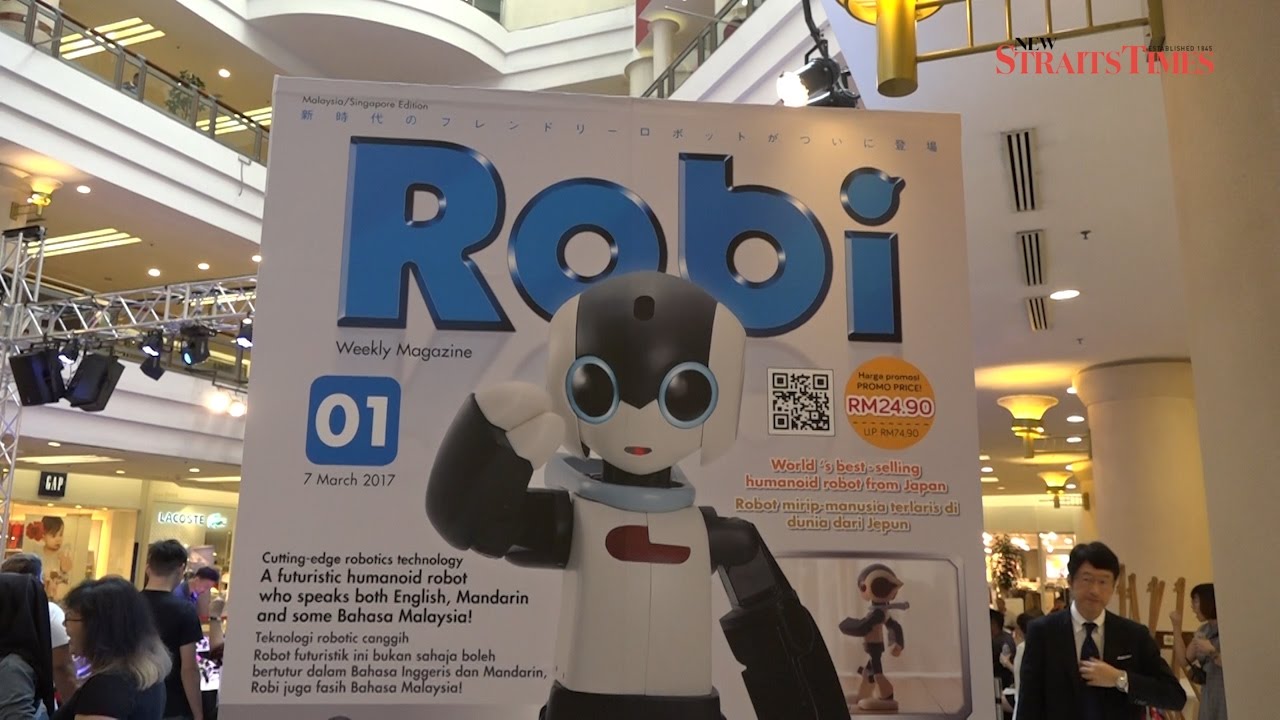 Promising future for Robi the Robot - YouTube