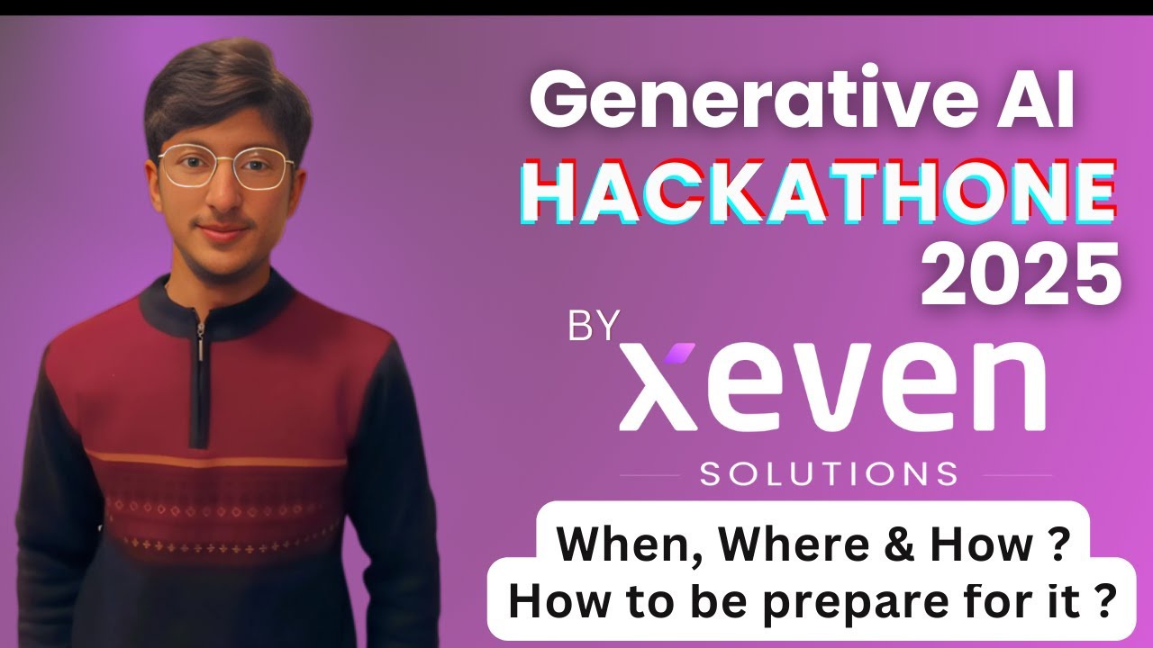 Generative AI Hackathon 2025 by Xeven Solutions | Win PKR 500,000! 🚀 ...