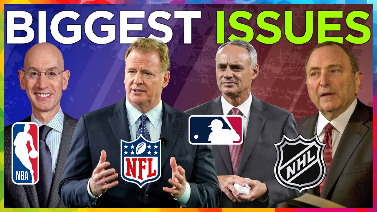 These FIVE pressing issues could SPOIL pro sports - YouTube