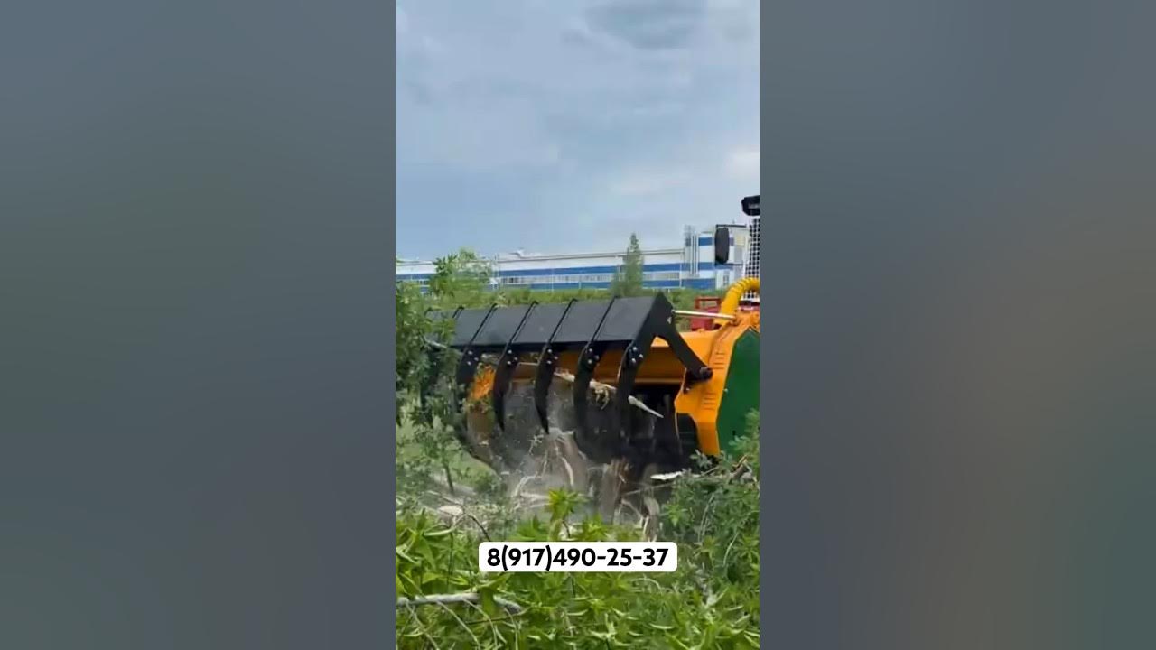 ТЛП-4М-ПРО ГУСЕНИЧНЫЙ МУЛЬЧЕР - YouTube
