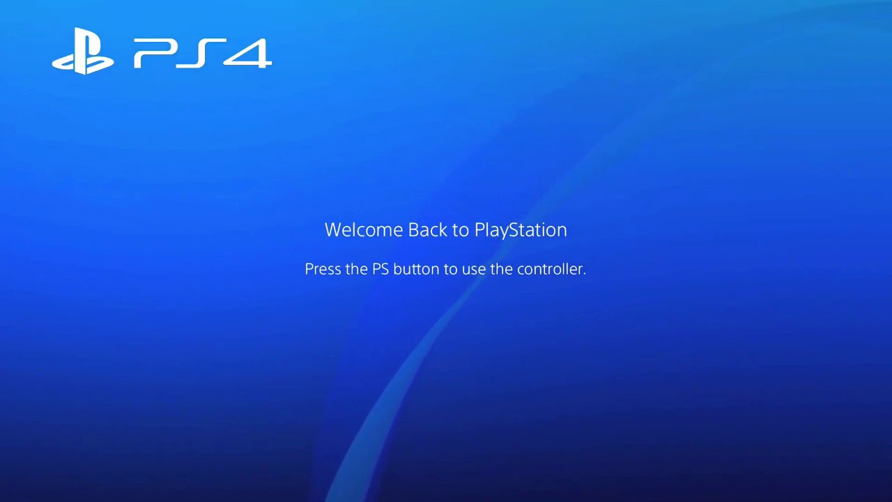 Startup playstation 4 - YouTube