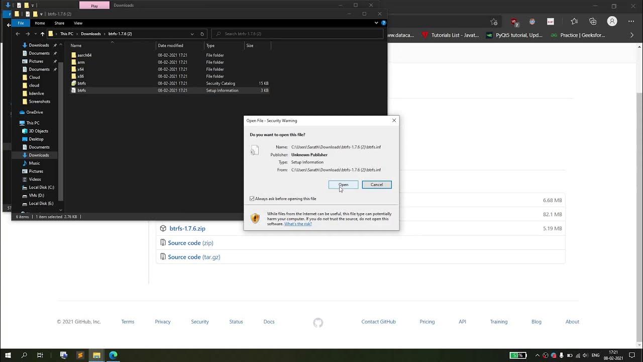 How to access Linux Filesystem(BTRFS) from Windows - YouTube