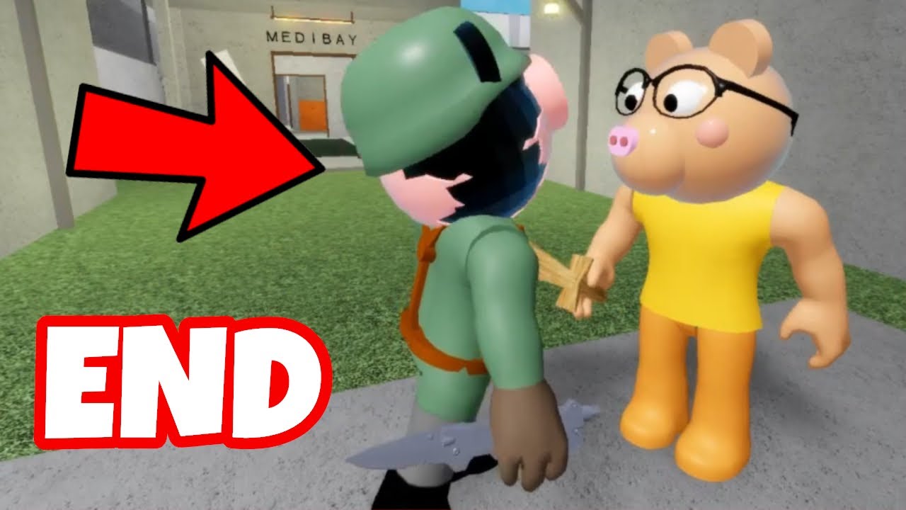 CHAPTER 12 GOOD ENDING/CUTSCENE (PIGGY) | Roblox Piggy Chapter 12 ...