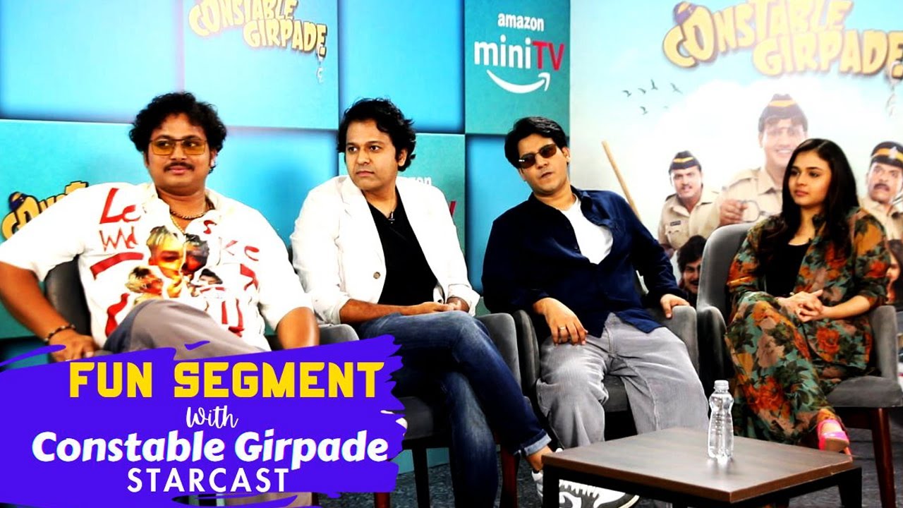 Constable Girpade Starcast Fun Segment: Kaushal Pawar,Neel Salkar ...