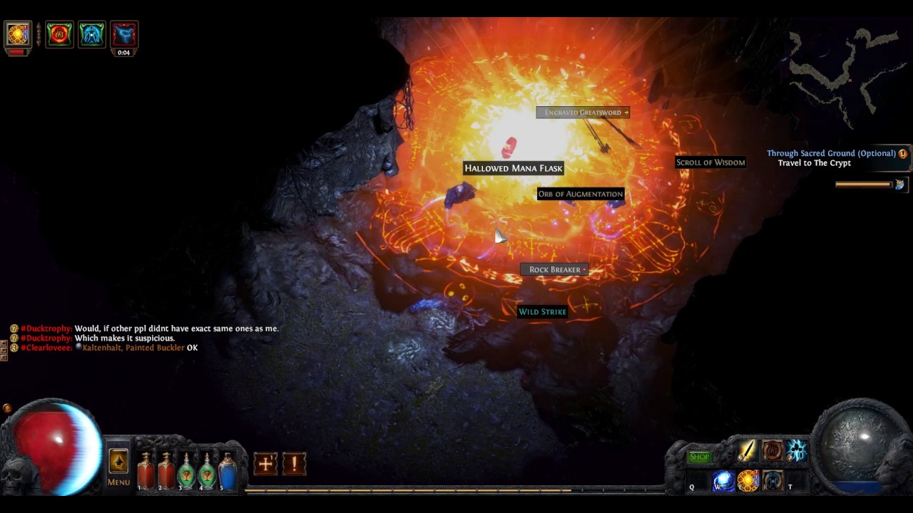 Path of Exile Leagacy League Build Flameblast Totem Let's Play Deutsch ...