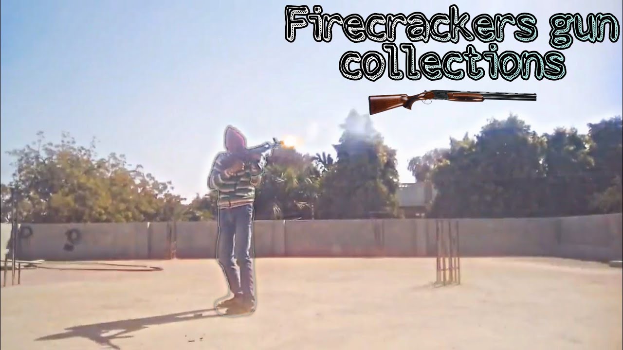 My Homemade Firecracker Guns Collection 💥🔫 - YouTube