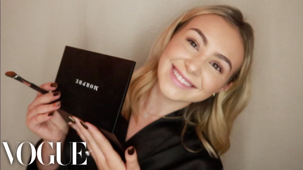 Sara Shaban's Secret to Glowy & Bronzy Skin -Vogue Makeup Routine - YouTube