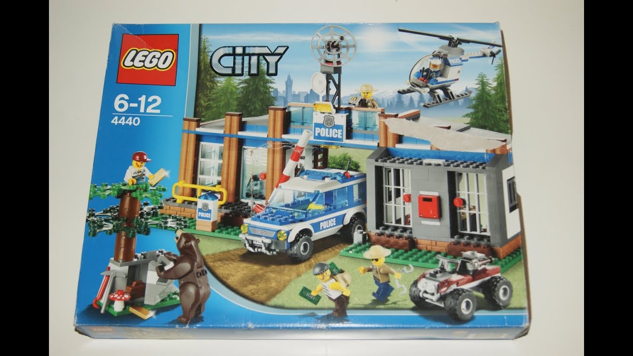 Lego City 2012 4440 Forest Police Station! - YouTube