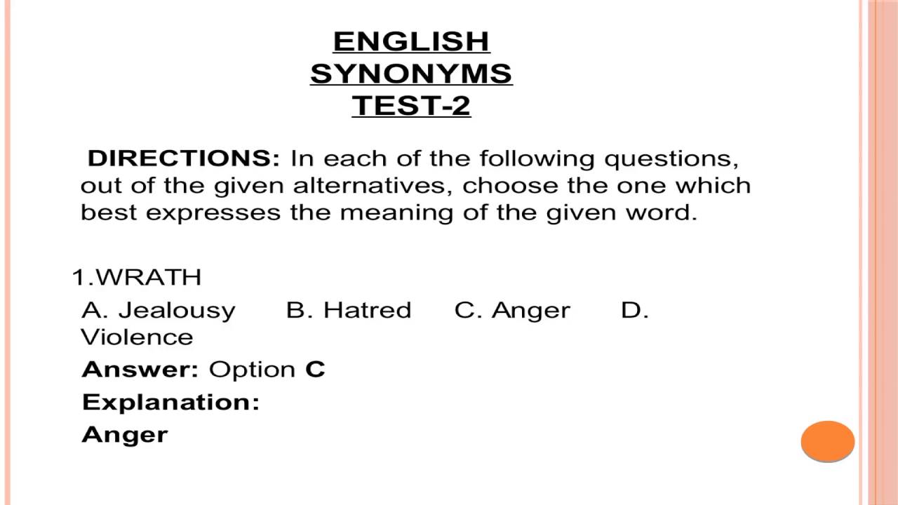 Learn English Synonyms Synonyms For Exams Test 2 JobzStore YouTube learn-english-synonyms-synonyms-for-exams-test-2-jobzstore-youtube