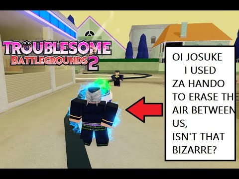 Okuyasu is GOOD in Roblox Troublesome Battlegrounds 2 ranked 1v1 ep 17 ...