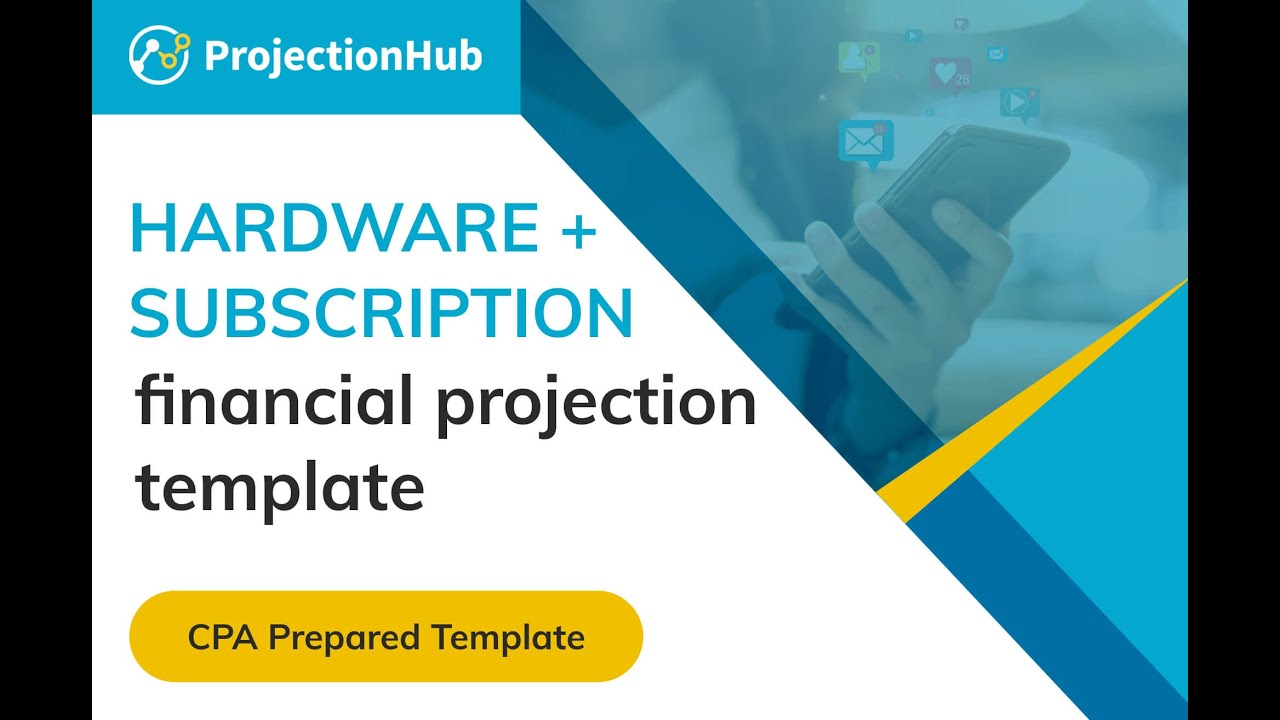 Hardware + Software as a Service Business Model Financial Projection ...