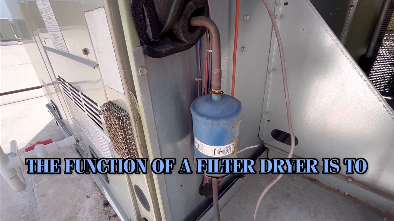 What Is An HVAC Filter Drier 101 - YouTube