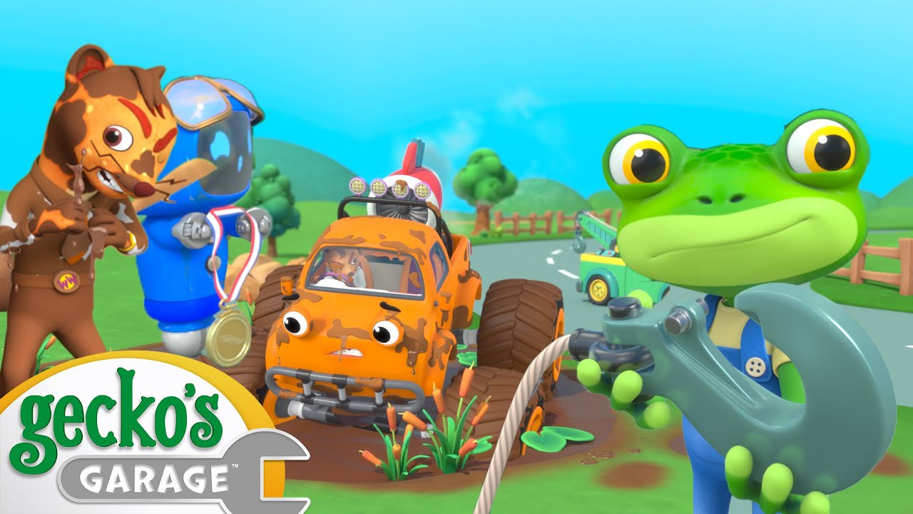 The Big Race | Gecko's Magical World | Animal & Vehicle Cartoons ...