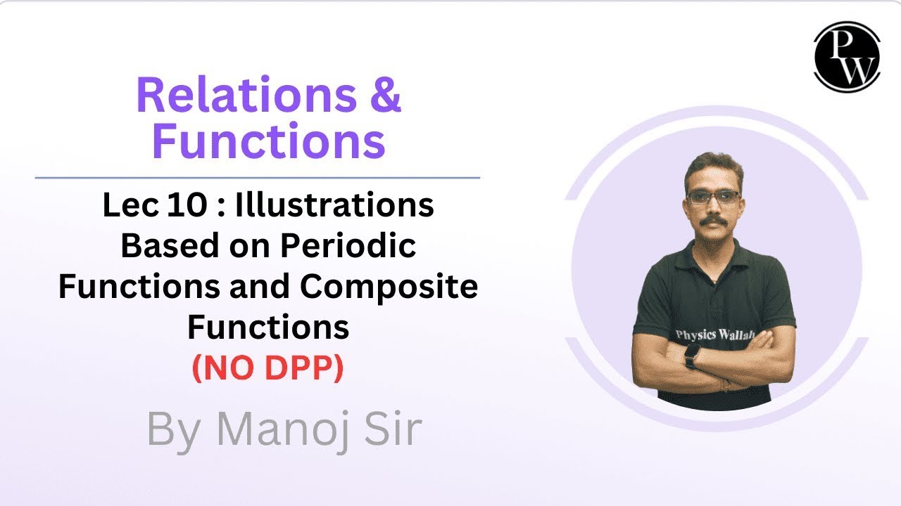 Relations & Functions 10 Lakshya JEE AIR Recorded 2025 - YouTube