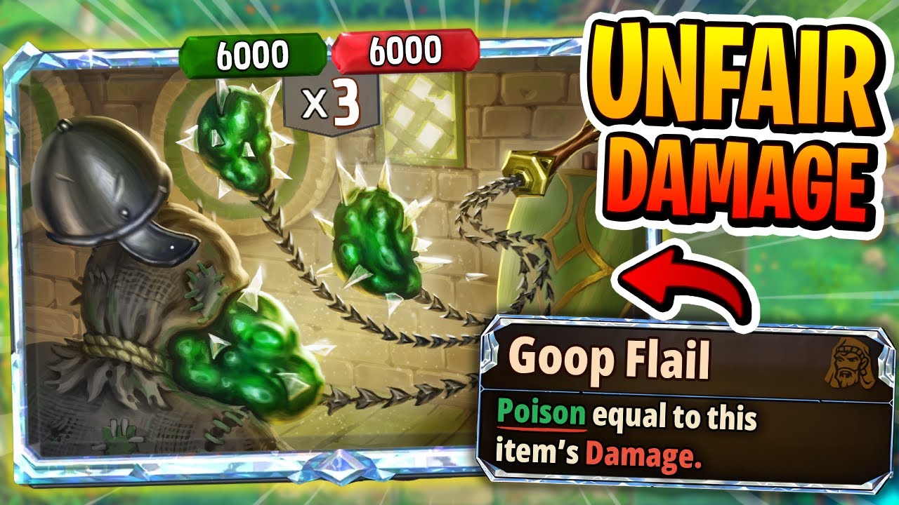 GOOP THEM UP! Long Cooldown But INCREDIBLE Effect with Goop Flail ...