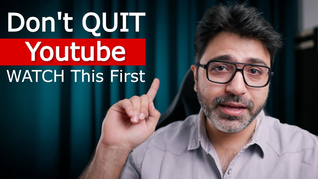 Give Me 10 Minutes and I Will Stop You From Quitting YouTube - YouTube