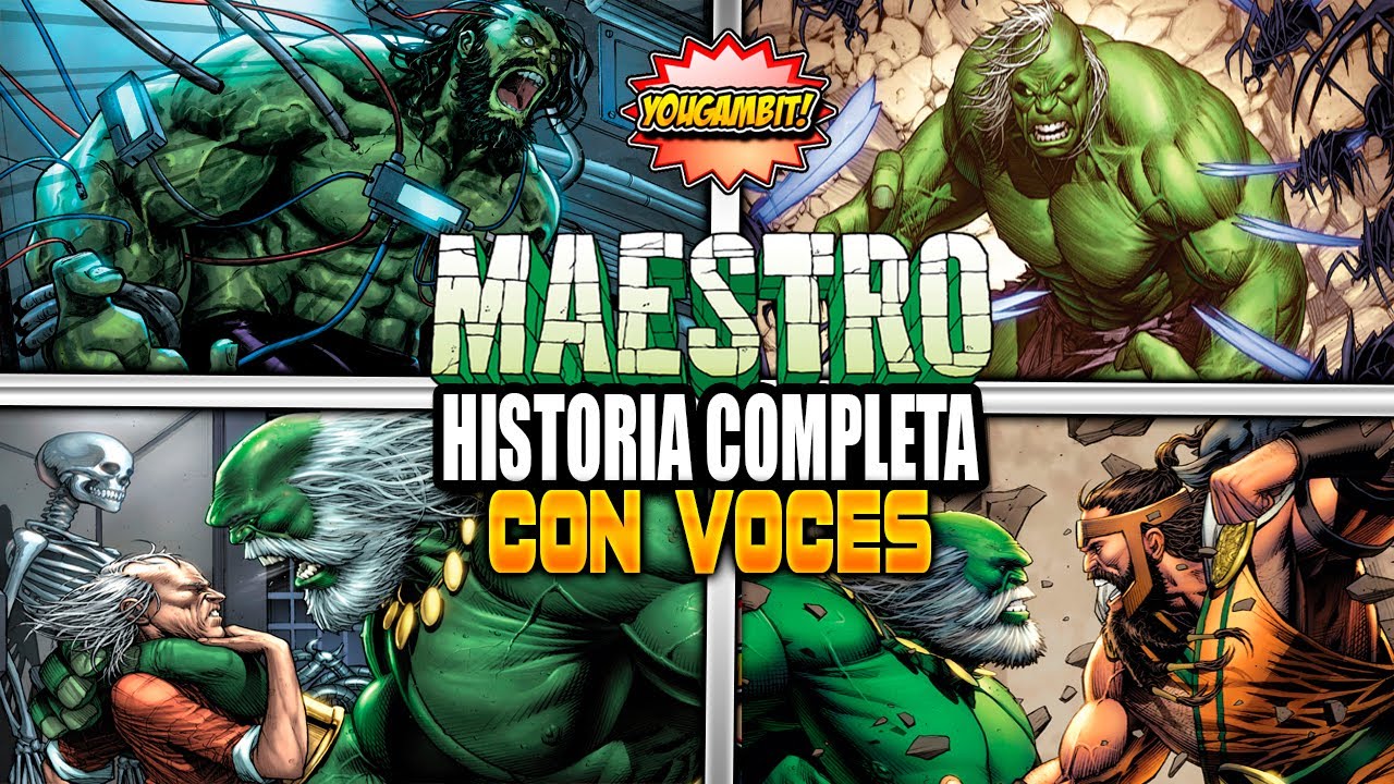 Videocomic: Hulk "El Origen de Maestro" ☢ Historia Completa con Voces ☢ ...