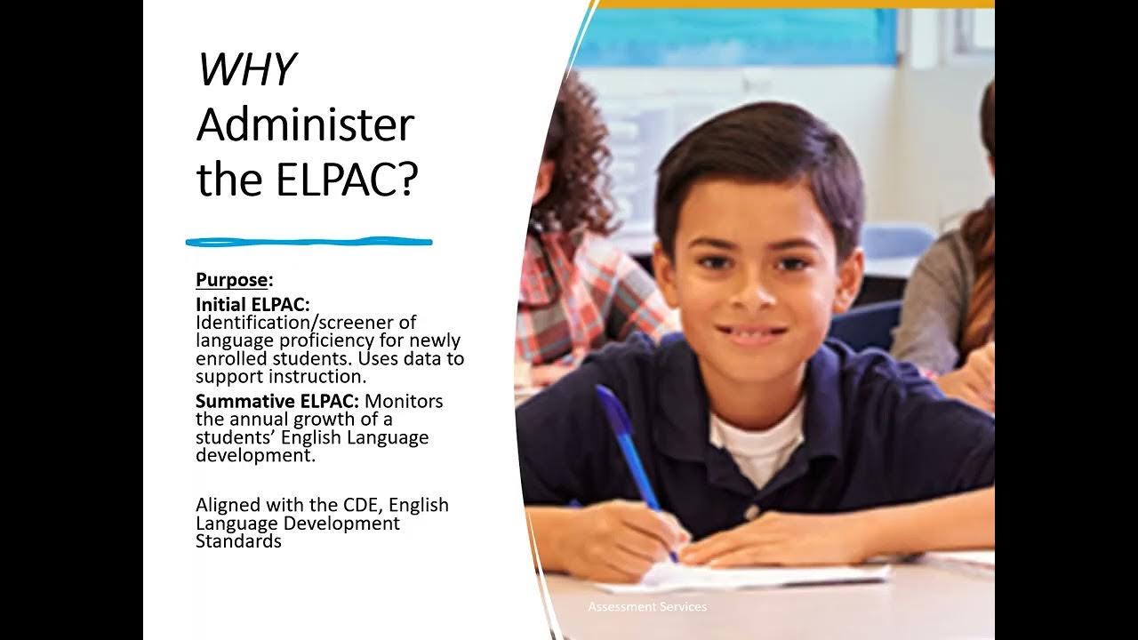 23 24 ELPAC ESSENTIALS FOR RETURNING COORDINATORS - YouTube