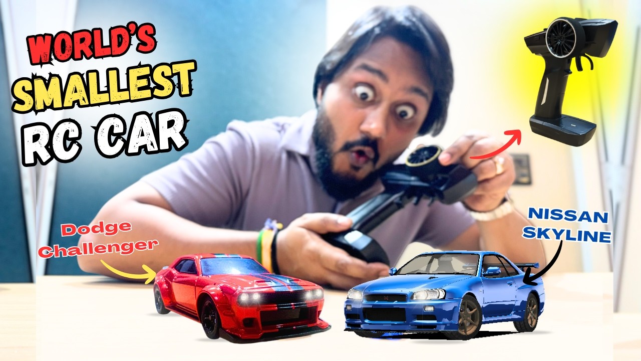 WORLD'S Smallest RC Car in 2025! 🤯 Speed, Drift, & Stunts Tested in ...
