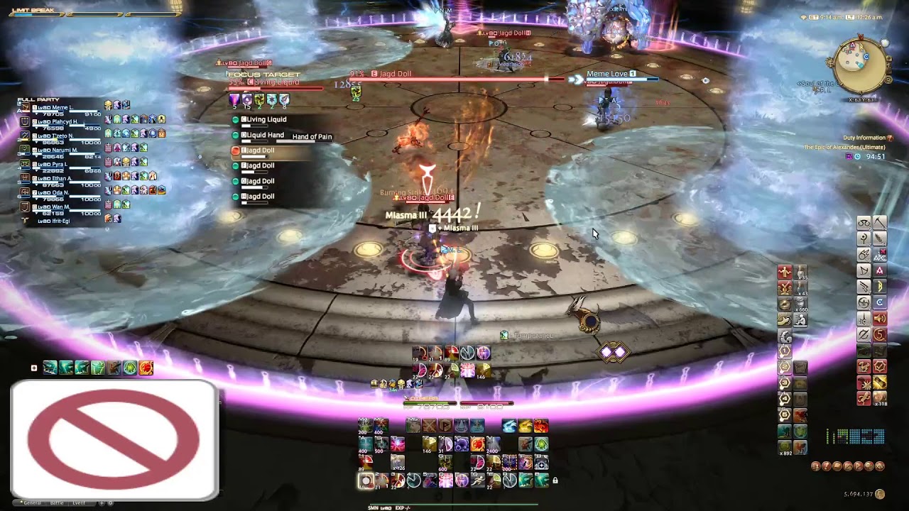 FF14 TEA SMN - YouTube