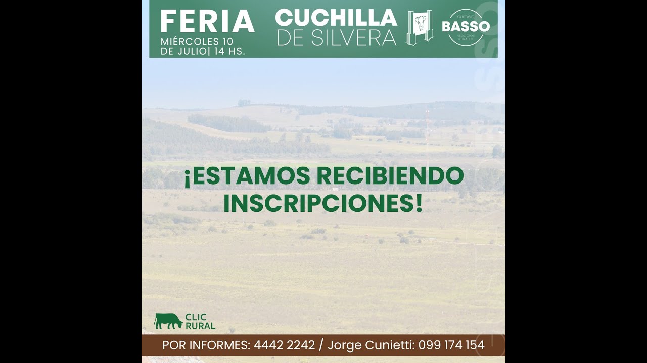 10/07/2024 Gustavo Basso Negocios Rurales - Local Cuchilla de Silvera ...