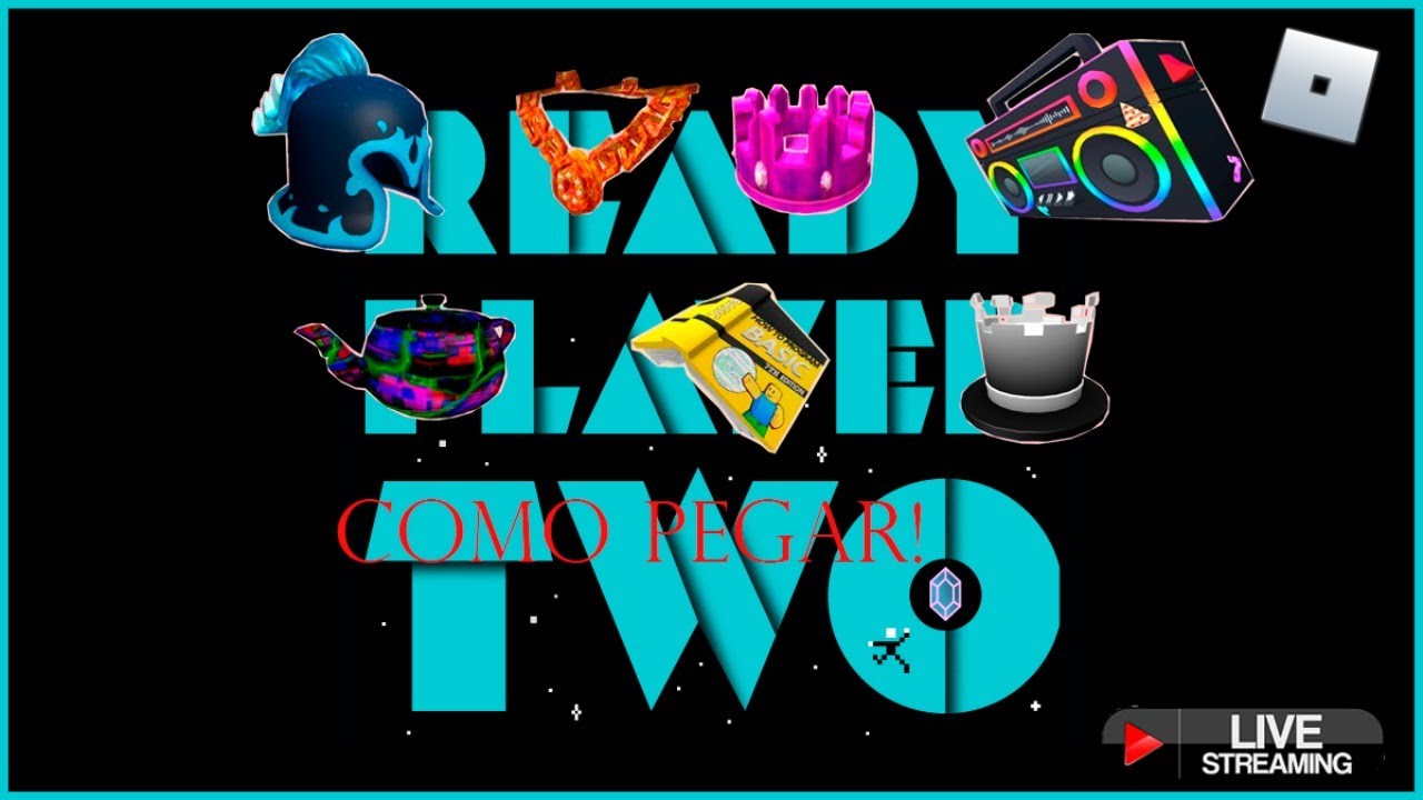 Conseguindo as sete relíquias do evento ready player two do roblox! (AO ...