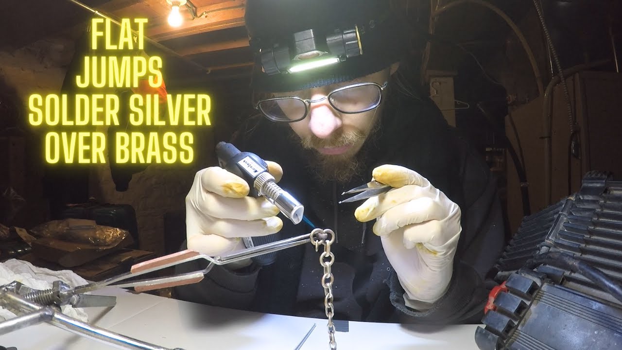 Flat C Jump Solder from welding to Jewelry - YouTube