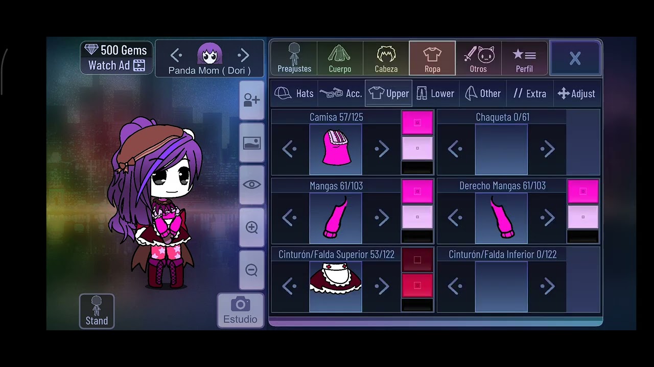Htf como hacer el oc rediseño de Panda Mom ( Dori ) - YouTube