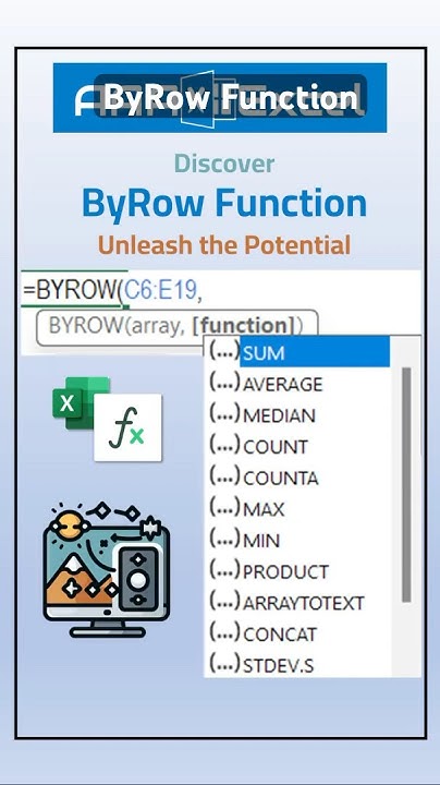 Discover ByRow Function | Unleash the Potential #excel #exceltips #exceltricks - YouTube
