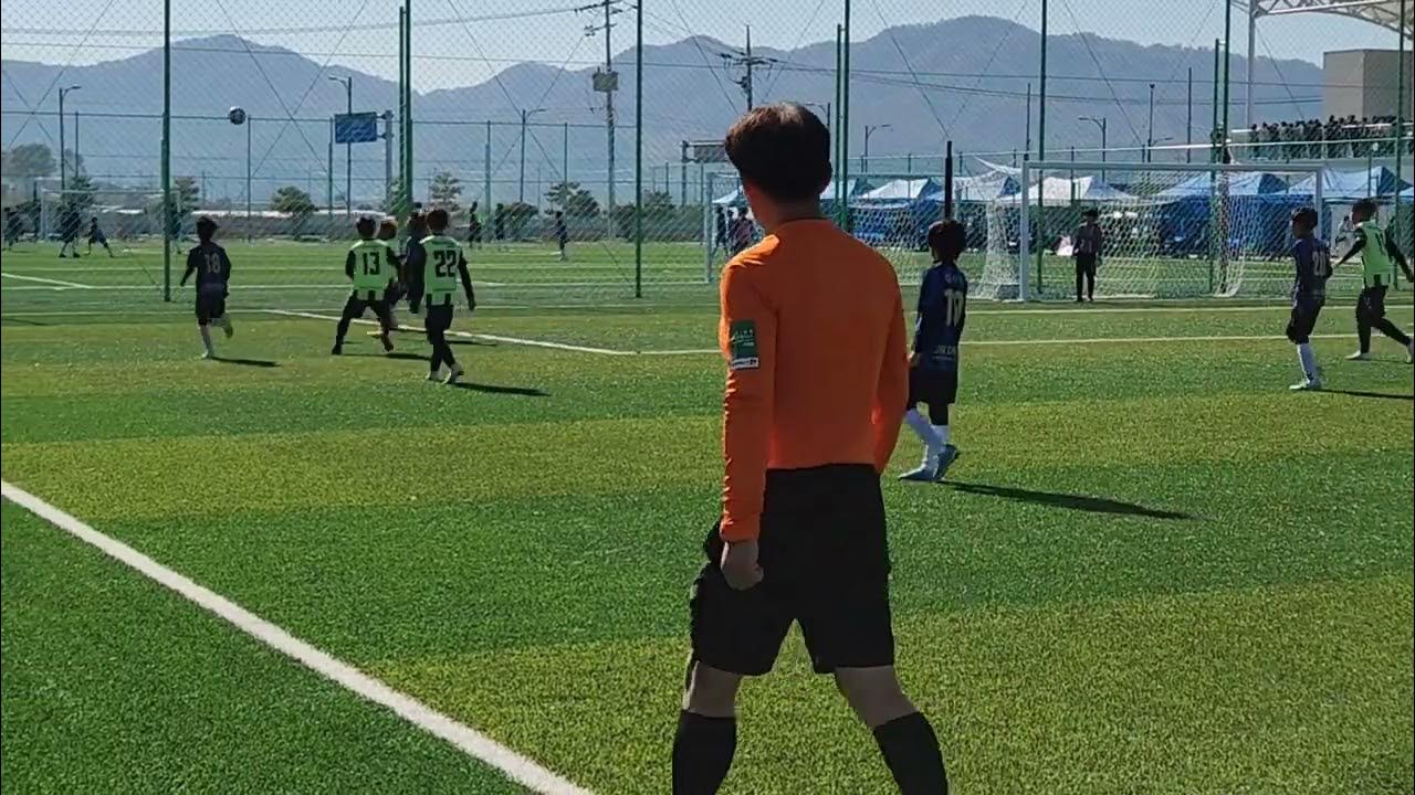충주컵 U-11(5,4학년) 진천FC vs 무원FC 1Q 0대2 (22.11.05) - YouTube