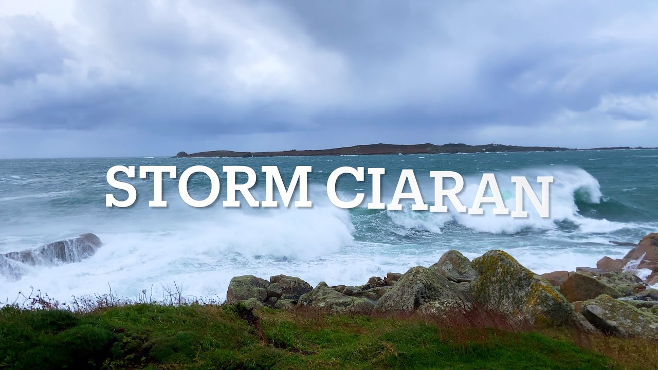 STORM CIARAN ISLES OF SCILLY - YouTube
