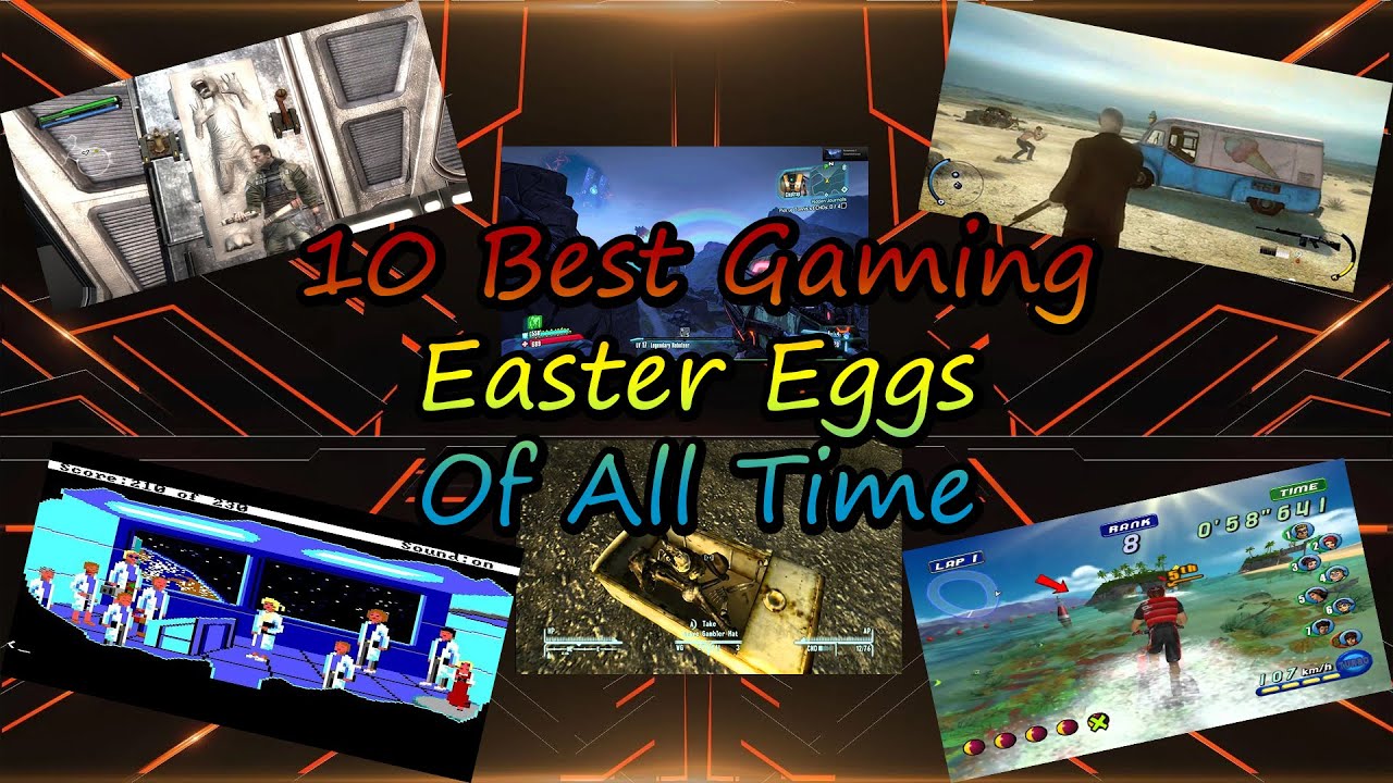10 Best Gaming Easter Eggs Of All Time #3 - YouTube