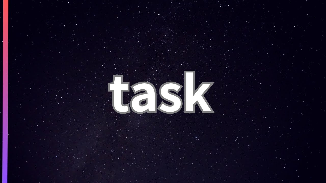 task - YouTube