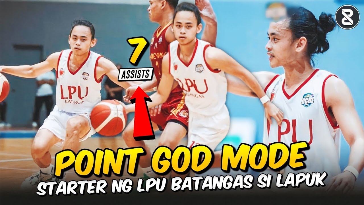 KIM LAPUK STARTER SA LPU BATANGAS! SOLID ANG PINAKITANG DEBUT GAME ...