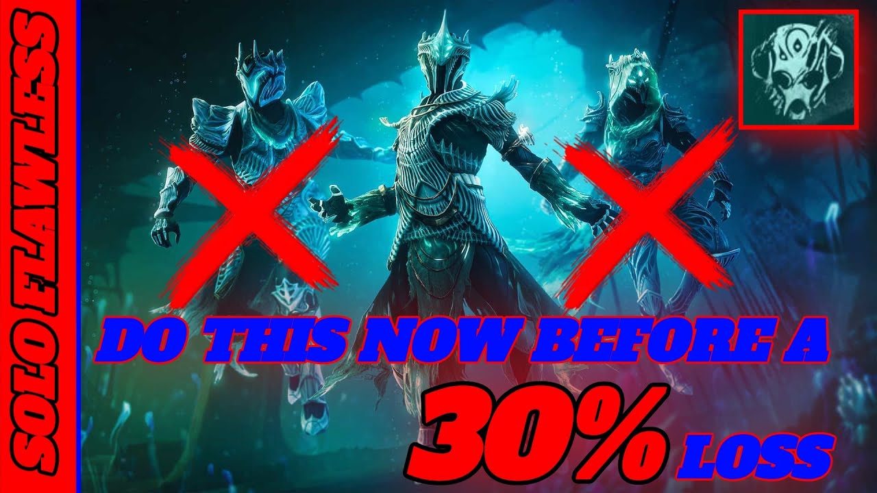 GET Your SOLO FLAWLESS GHOSTS OF THE DEEP NOW Before Final Shape - WARNING Before A 30% Damage ...