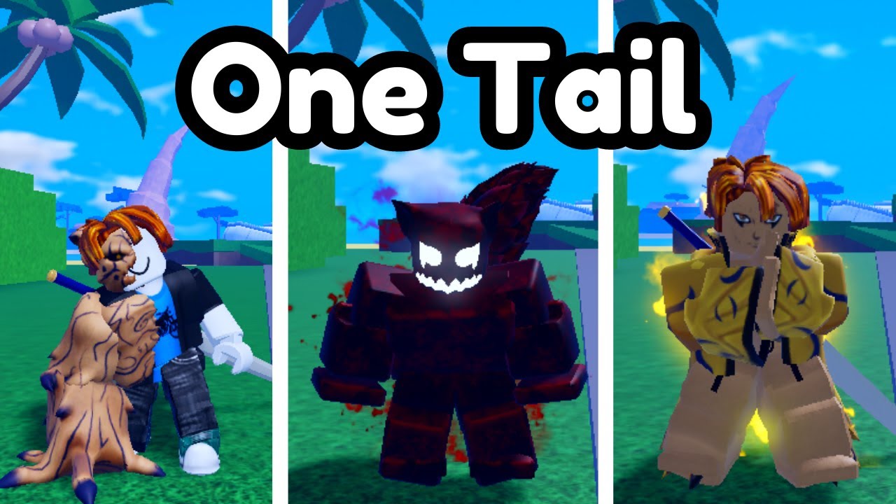 One Tail Full Showcase - Anime Fighting Simulator X - YouTube