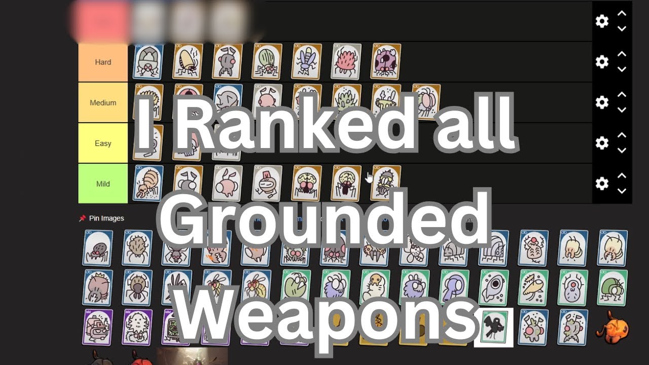 I ranked all grounded Weapons - YouTube