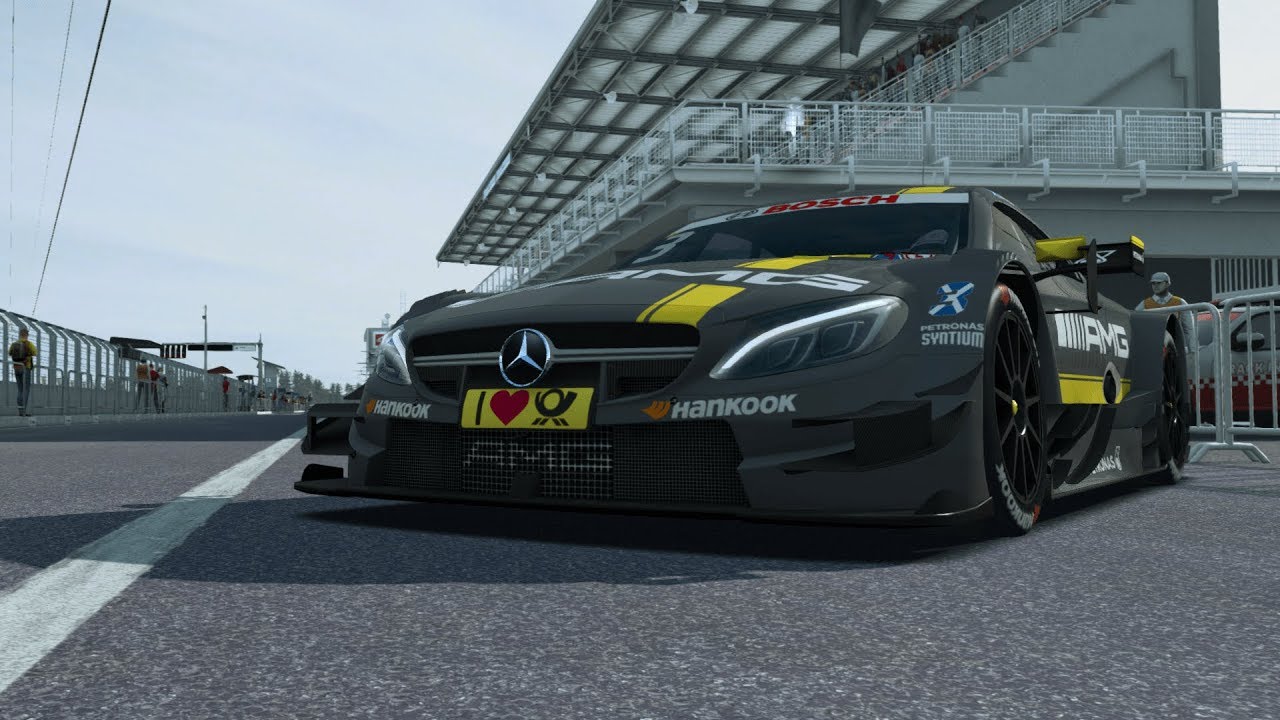 RaceRoom Hotlap + Setup | Mercedes DTM 2016 @ Slovakia Ring 1:49.4xx ...