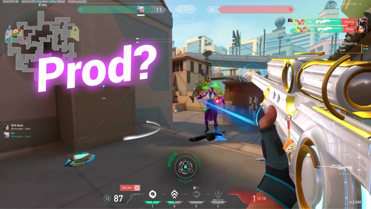 They Call Me Prod | Valorant Gameplay - YouTube