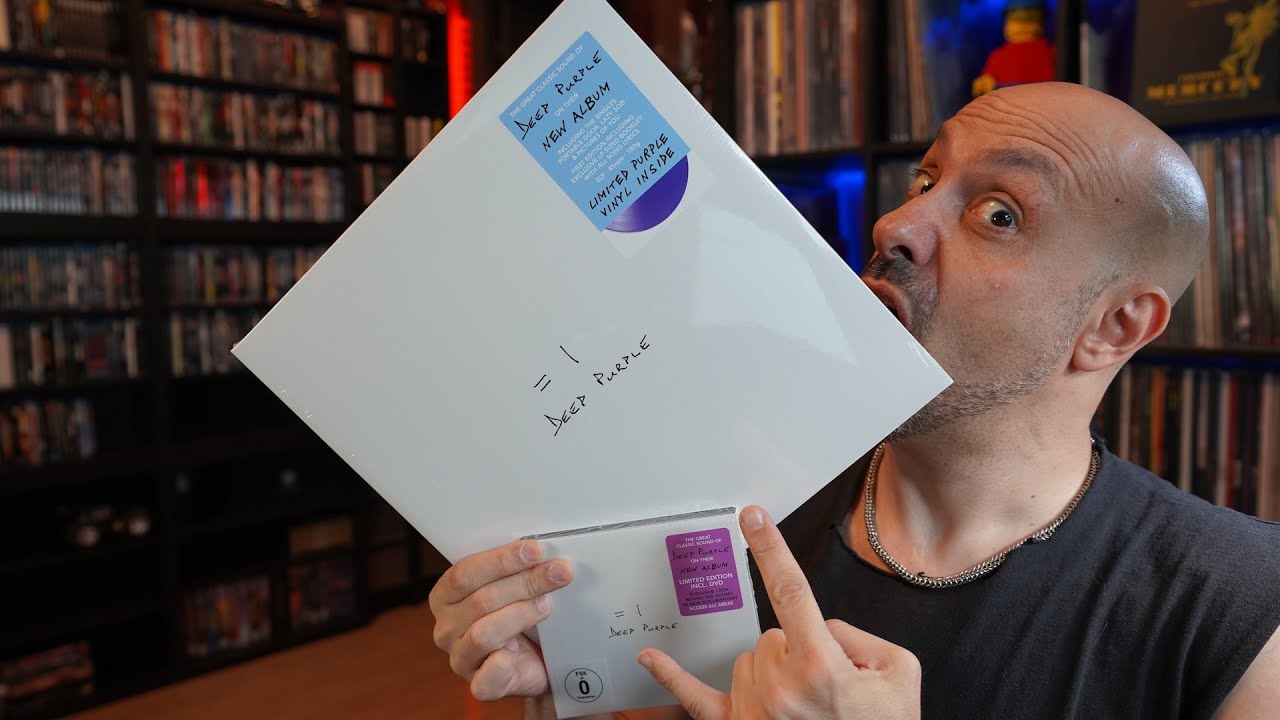 Deep Purple - =1 (Equals one) - Limited Purple Vinyl - CD/DVD ...