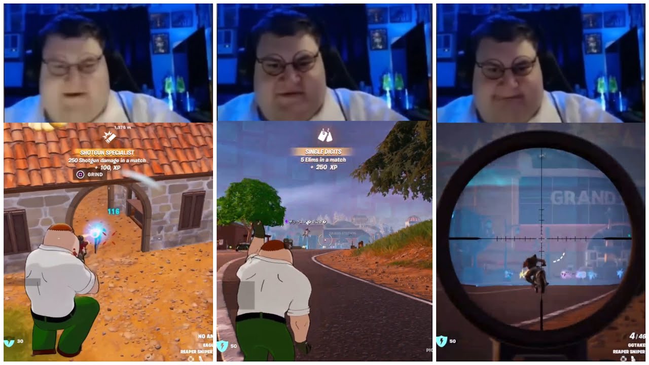 Peter Griffin is a good sniper😂😂😂 - YouTube