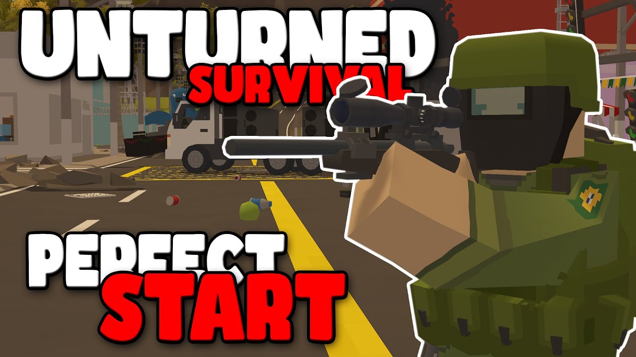 Unturned Rio Remastered - THE PERFECT START (Survival Ep. 1) - YouTube
