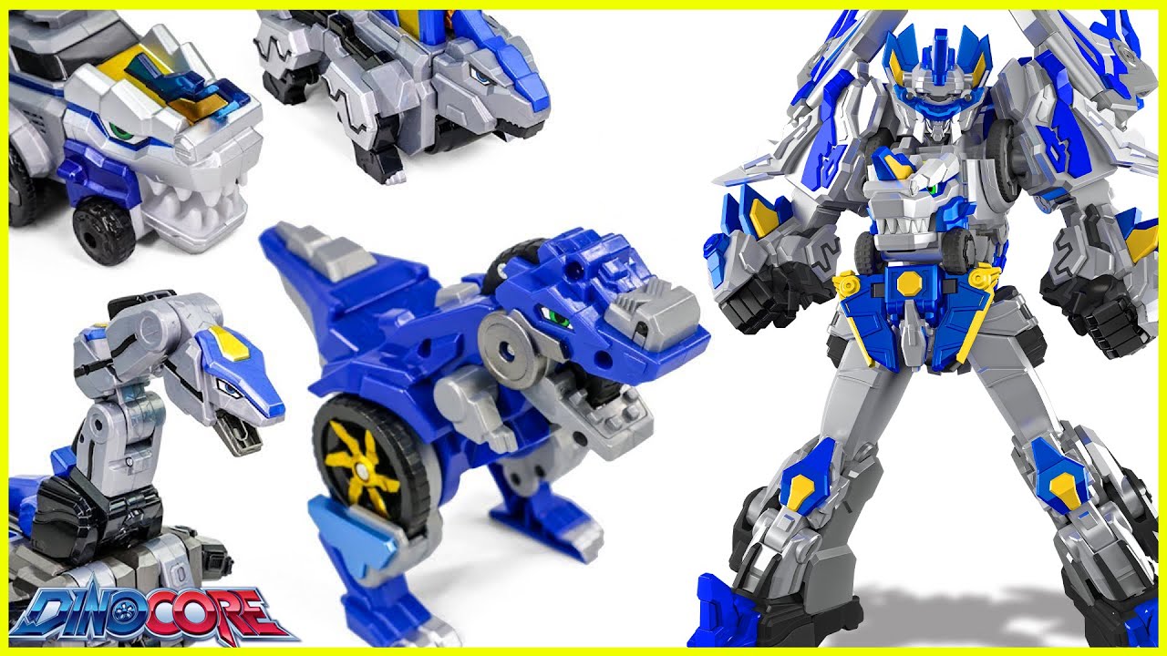 Dinocore Cartoon | Transforming Robot Toys | The Good Dinosaur | Kids ...